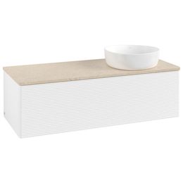 Villeroy & Boch Villeroy & Boch Antao Waschtischunterschrank 1200x360x500mm L34113MT mit Beleuchtung mit Struktur FK/AP: MT/3