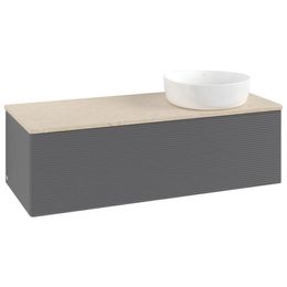 Villeroy & Boch Villeroy & Boch Antao Waschtischunterschrank 1200x360x500mm L34113GK mit Beleuchtung mit Struktur FK/AP: GK/3