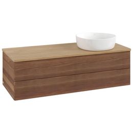 Villeroy & Boch Villeroy & Boch Antao Waschtischunterschrank 1200x360x500mm L23111HM mit Beleuchtung mit Struktur FK/AP: HM/1