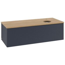 Villeroy & Boch Villeroy & Boch Antao Waschtischunterschrank 1200x360x500mm L34151HG mit Beleuchtung mit Struktur FK/AP: HG/1