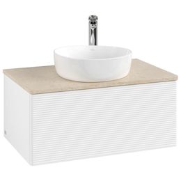 Villeroy & Boch Villeroy & Boch Antao Waschtischunterschrank 800x360x500mm L30153MT mit Beleuchtung mit Struktur FK/AP: MT/3
