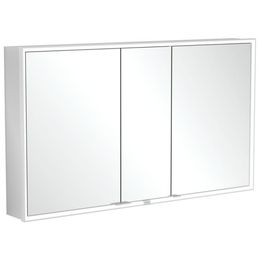 Villeroy & Boch Villeroy und Boch My View Now Einbau-Spiegelschrank A4561300 130 x 75 x 16,8 cm, LED-Beleuchtung, 3 T&uuml;ren, mit Sensorschalter
