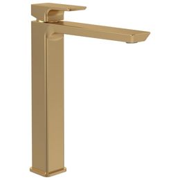 Villeroy & Boch Villeroy und Boch Subway 3.0 Einhebel-Waschtischarmatur TVW11200400076 erh&ouml;ht, ohne Ablaufgarnitur, brushed gold