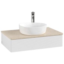 Villeroy & Boch Villeroy & Boch Antao Waschtischunterschrank 800x190x500mm L08153GF mit Beleuchtung mit Struktur FK/AP: GF/3
