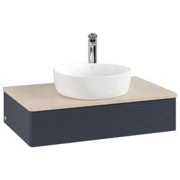 Villeroy & Boch Villeroy & Boch Antao Waschtischunterschrank 800x190x500mm L08153HG mit Beleuchtung mit Struktur FK/AP: HG/3