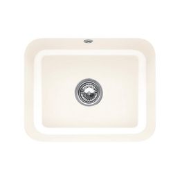Villeroy & Boch Villeroy und Boch Unterbausp&uuml;le 670602KR mit Ablaufgarnitur, Exzenterbet&auml;tigung, Befestigungssatz, Crema