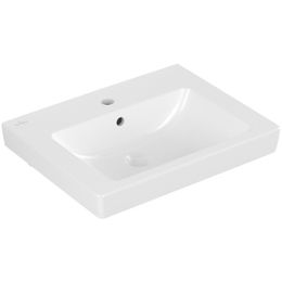 Villeroy & Boch Villeroy & Boch Waschtisch Subway 2.0 7113F501 55 x 44 cm, weiss, mit &Uuml;berlauf und Hahnloch