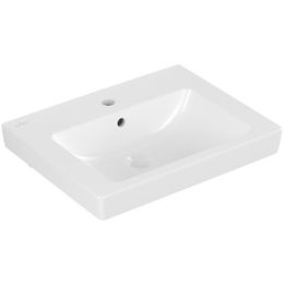 Villeroy & Boch Villeroy & Boch Waschtisch Subway 2.0 7113F5R1 55 x 44 cm, weiss Ceramicplus, mit &Uuml;berlauf