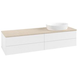 Villeroy & Boch Villeroy & Boch Antao Waschtischunterschrank 1600x360x500mm L27113MT mit Beleuchtung mit Struktur FK/AP: MT/3