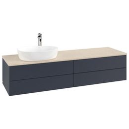 Villeroy & Boch Villeroy & Boch Antao Waschtischunterschrank 1600x360x500mm L26153HG mit Beleuchtung mit Struktur FK/AP: HG/3