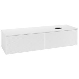 Villeroy & Boch Villeroy & Boch Antao Waschtischunterschrank 1600x360x500mm L38110GF mit Beleuchtung mit Struktur FK/AP: GF/0