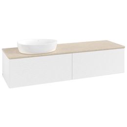 Villeroy & Boch Villeroy & Boch Antao Waschtischunterschrank 1600x360x500mm K37113MT mit Struktur FK/AP: MT/3