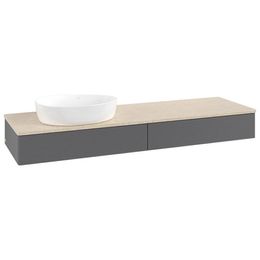 Villeroy & Boch Villeroy & Boch Antao Waschtischunterschrank 1600x190x500mm K15113GK mit Struktur FK/AP: GK/3