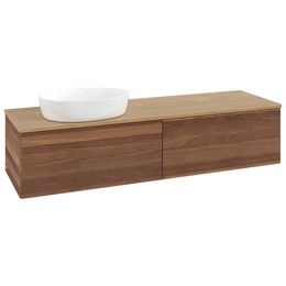Villeroy & Boch Villeroy & Boch Antao Waschtischunterschrank 1600x360x500mm L37111HM mit Beleuchtung mit Struktur FK/AP: HM/1