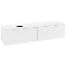 Villeroy & Boch Villeroy & Boch Antao Waschtischunterschrank 1600x360x500mm L37150MT mit Beleuchtung mit Struktur FK/AP: MT/0