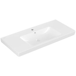 Villeroy & Boch Villeroy & Boch Subway 2.0 Waschtisch 71751G01 100 x 47 cm, wei&szlig;, mit Hahnloch und &Uuml;berlauf