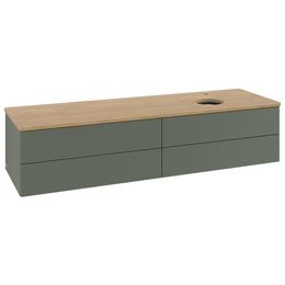 Villeroy & Boch Villeroy & Boch Antao Waschtischunterschrank 1600x360x500mm L27151HL mit Beleuchtung mit Struktur FK/AP: HL/1