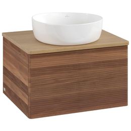 Villeroy & Boch Villeroy & Boch Antao Waschtischunterschrank 600x360x500mm L29111HM mit Beleuchtung mit Struktur FK/AP: HM/1