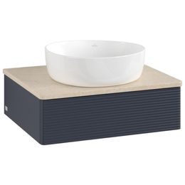 Villeroy & Boch Villeroy & Boch Antao Waschtischunterschrank 600x190x500mm L07113HG mit Beleuchtung mit Struktur FK/AP: HG/3