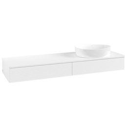 Villeroy & Boch Villeroy & Boch Antao Waschtischunterschrank 1600x190x500mm K16150MT mit Struktur FK/AP: MT/0
