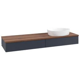Villeroy & Boch Villeroy & Boch Antao Waschtischunterschrank 1600x190x500mm K16112HG mit Struktur FK/AP: HG/2