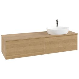 Villeroy & Boch Villeroy & Boch Antao Waschtischunterschrank 1600x360x500mm L38151HN mit Beleuchtung mit Struktur FK/AP: HN/1