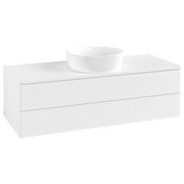 Villeroy & Boch Villeroy & Boch Antao Waschtischunterschrank 1200x360x500mm L21110MT mit Beleuchtung mit Struktur FK/AP: MT/0