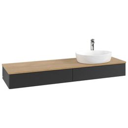 Villeroy & Boch Villeroy & Boch Antao Waschtischunterschrank 1600x190x500mm L16151PD mit Beleuchtung mit Struktur FK/AP: PD/1