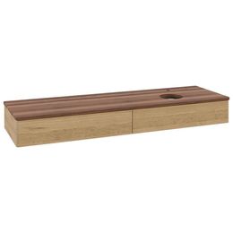 Villeroy & Boch Villeroy & Boch Antao Waschtischunterschrank 1600x190x500mm L16052HN mit Beleuchtung FK/AP: HN/2