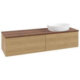 Villeroy & Boch Villeroy & Boch Antao Waschtischunterschrank 1600x360x500mm L38112HN mit Beleuchtung mit Struktur FK/AP: HN/2