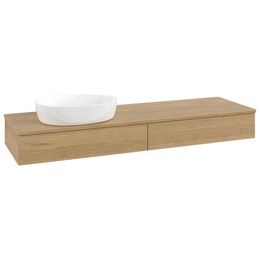 Villeroy & Boch Villeroy & Boch Antao Waschtischunterschrank 1600x190x500mm K15111HN mit Struktur FK/AP: HN/1