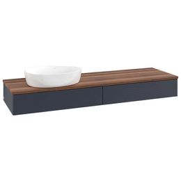 Villeroy & Boch Villeroy & Boch Antao Waschtischunterschrank 1600x190x500mm K15112HG mit Struktur FK/AP: HG/2