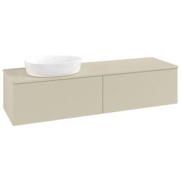 Villeroy & Boch Villeroy & Boch Antao Waschtischunterschrank 1600x360x500mm L37150HJ mit Beleuchtung mit Struktur FK/AP: HJ/0
