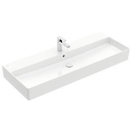 Villeroy & Boch Villeroy & Boch Memento 2.0 Waschtisch 4A22C5R1 120 x 47 cm, wei&szlig; alpin C-plus, mit Hahnloch, mit &Uuml;berlauf