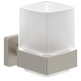 Villeroy & Boch Villeroy und Boch Elements Striking Glashalter TVA15201900064 99x100x123mm, Glas satiniert, brushed nickel black