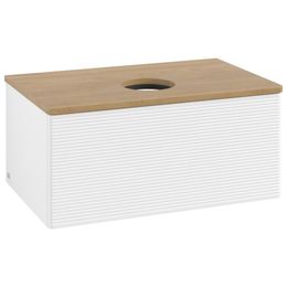 Villeroy & Boch Villeroy & Boch Antao Waschtischunterschrank 800x360x500mm L30111MT mit Beleuchtung mit Struktur FK/AP: MT/1