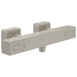 Villeroy & Boch Villeroy & Boch Universal Taps & Fittings Brause-Thermostat TVS00001800064 eckig, Wandmontage, brushed nickel black