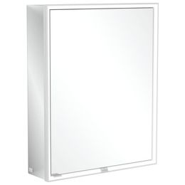Villeroy & Boch Villeroy und Boch My View Now Spiegelschrank A4576R00 60 x 75 x 16,8 cm, Anschlag rechts, LED-Beleuchtung, 1 T&uuml;r, Ein-/Ausschalter