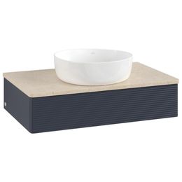 Villeroy & Boch Villeroy & Boch Antao Waschtischunterschrank 800x190x500mm L08113HG mit Beleuchtung mit Struktur FK/AP: HG/3