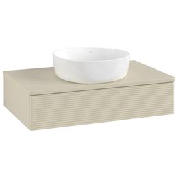 Villeroy & Boch Villeroy & Boch Antao Waschtischunterschrank 800x190x500mm L08110HJ mit Beleuchtung mit Struktur FK/AP: HJ/0