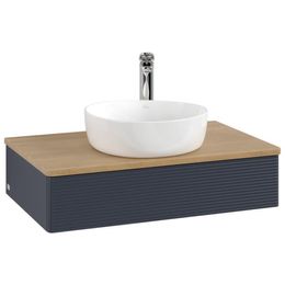 Villeroy & Boch Villeroy & Boch Antao Waschtischunterschrank 800x190x500mm L08151HG mit Beleuchtung mit Struktur FK/AP: HG/1