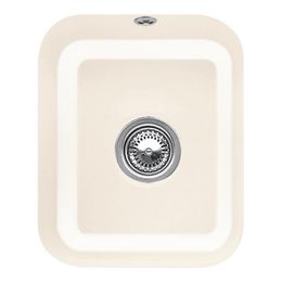 Villeroy & Boch Villeroy und Boch Unterbausp&uuml;le 670401KR mit Ablaufgarnitur, Handbet&auml;tigung, Befestigungssatz, Crema