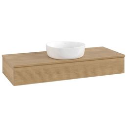 Villeroy & Boch Villeroy & Boch Antao Waschtischunterschrank 1200x190x500mm L10111HN mit Beleuchtung mit Struktur FK/AP: HN/1