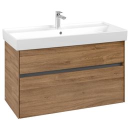 Villeroy & Boch Villeroy und Boch Collaro Waschtischunterschrank C01100RH 95,4x54,6x44,4cm, Kansas Oak