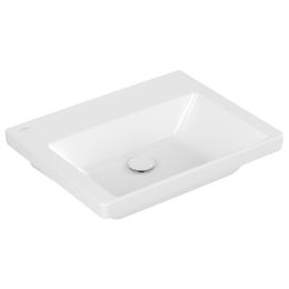 Villeroy & Boch Villeroy und Boch Subway 3.0 Schrank-Waschtisch 4A706301 60x47cm, ohne Hahnloch/ohne &Uuml;berlauf, wei&szlig;