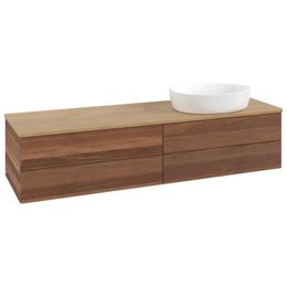 Villeroy & Boch Villeroy & Boch Antao Waschtischunterschrank 1600x360x500mm L27111HM mit Beleuchtung mit Struktur FK/AP: HM/1