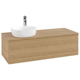Villeroy & Boch Villeroy & Boch Antao Waschtischunterschrank 1200x360x500mm L33151HN mit Beleuchtung mit Struktur FK/AP: HN/1