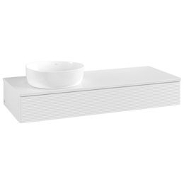 Villeroy & Boch Villeroy & Boch Antao Waschtischunterschrank 1200x190x500mm L11150GF mit Beleuchtung mit Struktur FK/AP: GF/0