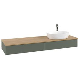 Villeroy & Boch Villeroy & Boch Antao Waschtischunterschrank 1600x190x500mm L16151HL mit Beleuchtung mit Struktur FK/AP: HL/1