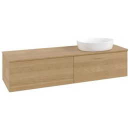 Villeroy & Boch Villeroy & Boch Antao Waschtischunterschrank 1600x360x500mm L38111HN mit Beleuchtung mit Struktur FK/AP: HN/1